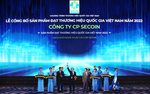 Secoin vinh dự được công nhận “Thương hiệu Quốc gia” của Việt Nam giai đoạn 2022-2024